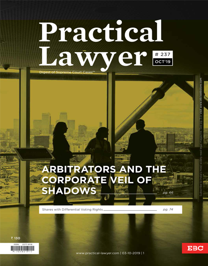 Practical Lawyer: Arbitrators And The Corporate Veil of Shadows